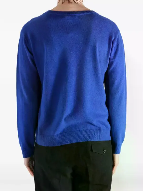 Auralee Fine-knit Round-neck Sweater