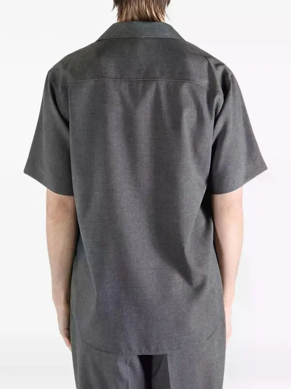 Auralee Summer Twist Short-sleeve Shirt - Grey