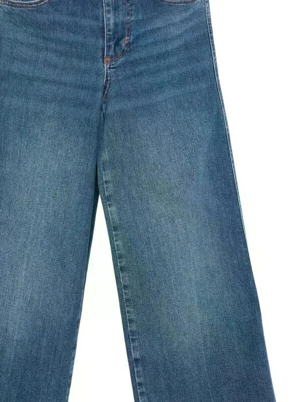 FRAME The Seamed Double-button Jeans