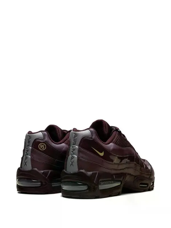 Nike Air Max 95 Lace-up Sneakers - Red