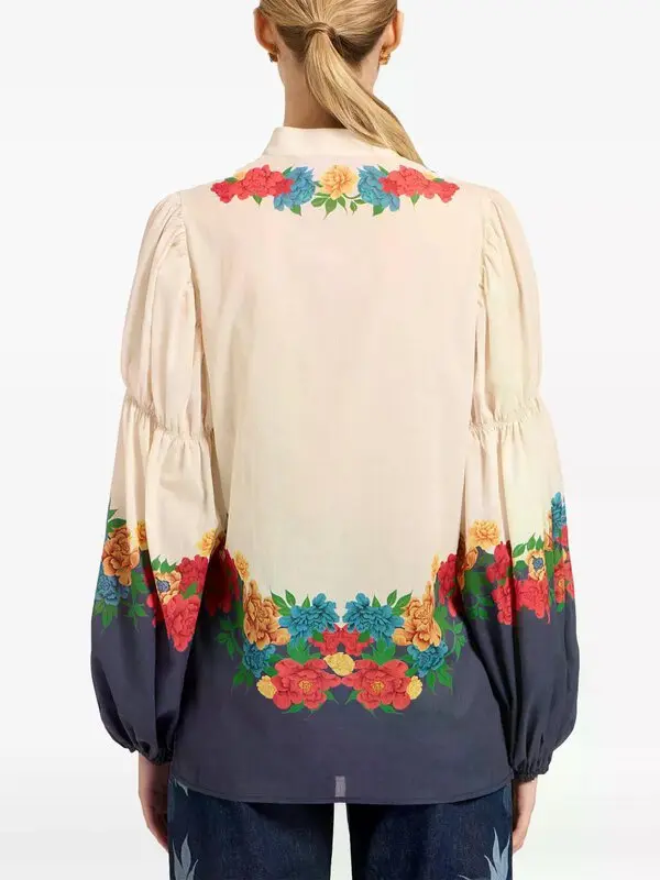 La DoubleJ Floral Printed Blouse