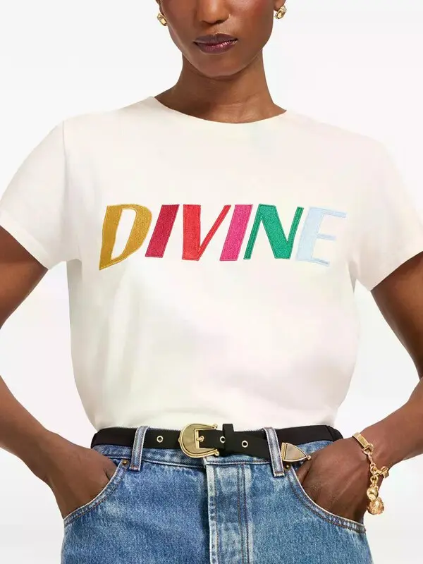 La DoubleJ Embroidered T-shirt