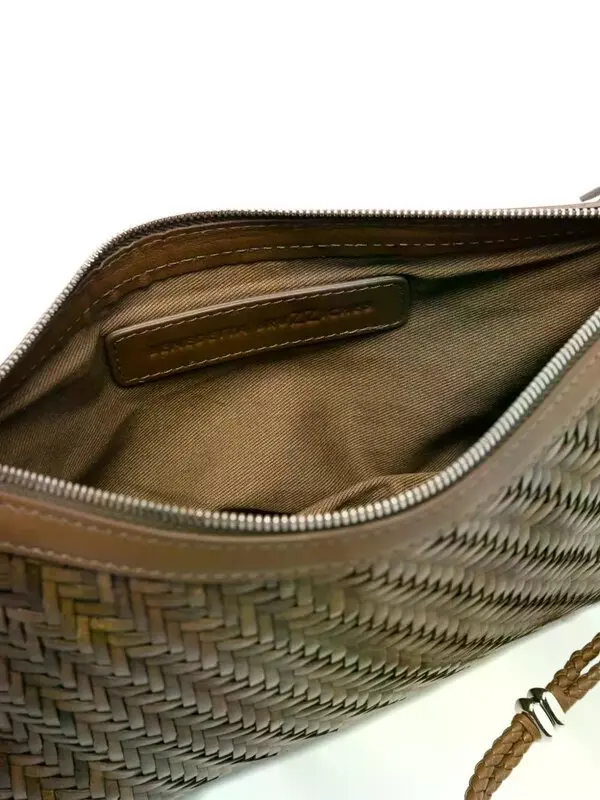 Benedetta Bruzziches Woven Cross Body Bag - Green