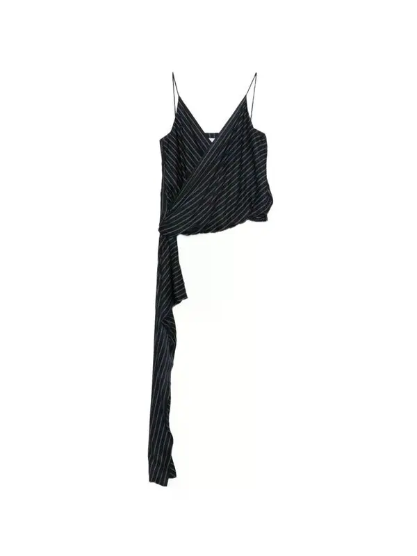 Erika Cavallini Striped Sleeveless Top