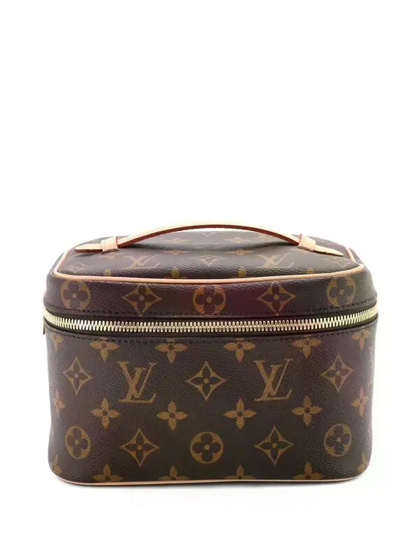 LOUIS VUITTON Nice Vanity Case Monogram Canvas Mini Pouch - Brown