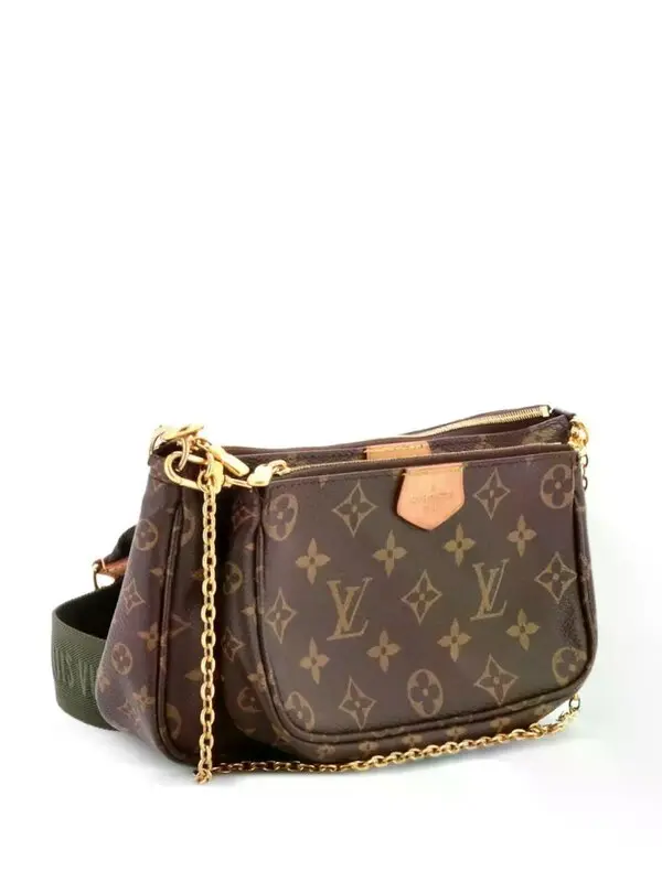 LOUIS VUITTON Multi Pochette Accessoires Monogram Canvas Crossbody Bag