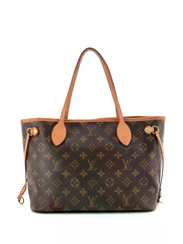 LOUIS VUITTON Neverfull Pm Monogram Canvas Tote Bag - Brown
