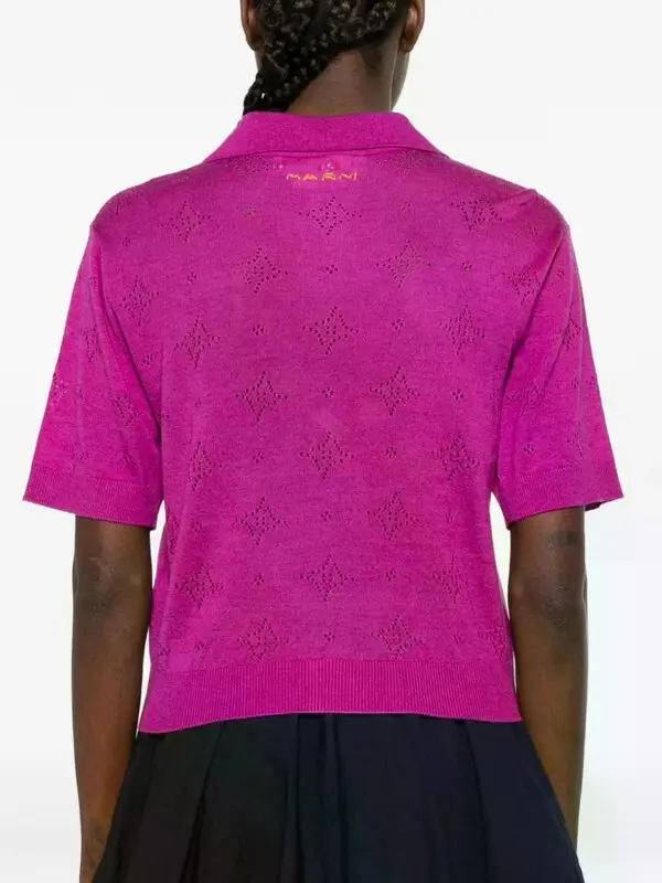 Marni Openwork Buttoned Shirt