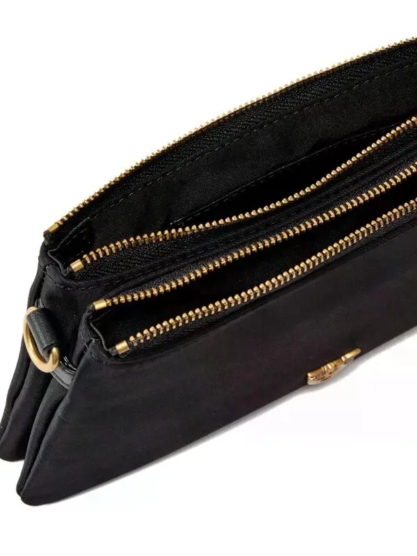 Pinko Mini Zip Satchel Cross Body Bag - Black