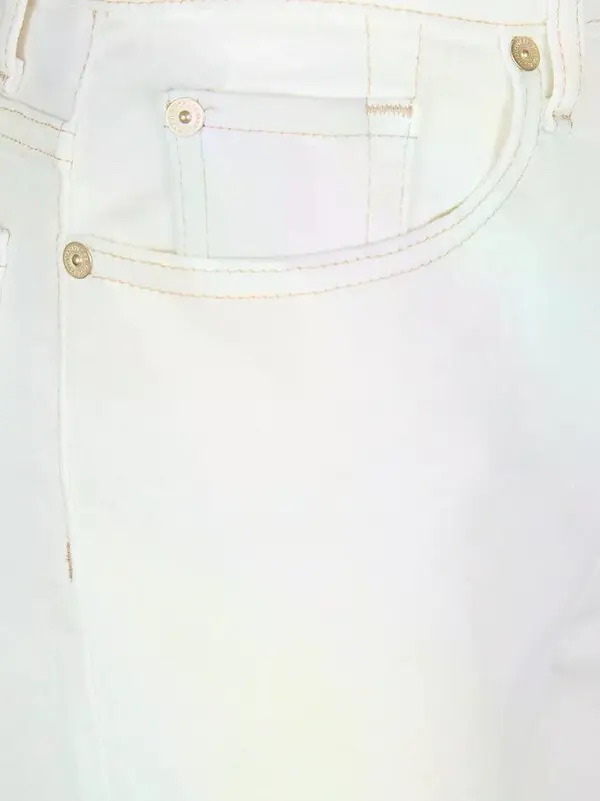 7 For All Mankind Tailorless Modern Dojo Jeans With Contrast Stitching