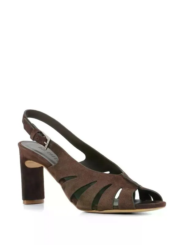 DEL CARLO Cut-out Slingback Sandals