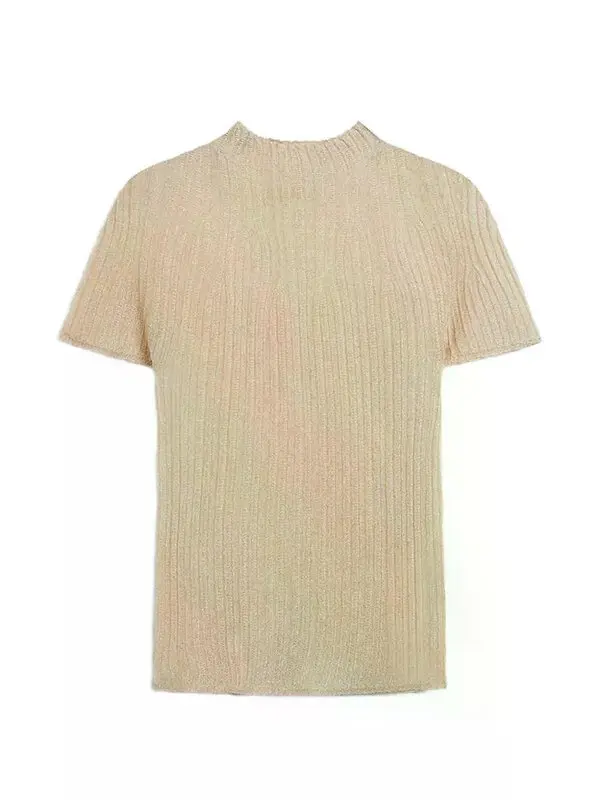 Momoni Ribbed Knit T-shirt