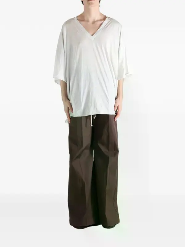 Rick Owens Tommy V-neck T-shirt - White