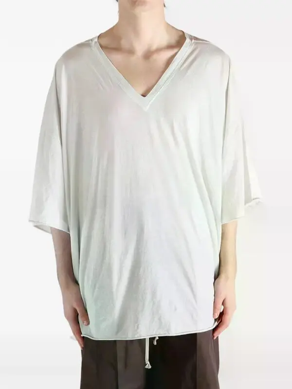 Rick Owens Tommy V-neck T-shirt - White