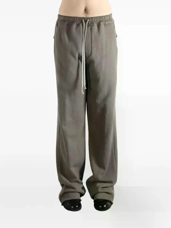 Rick Owens Dietrich Drawstring-waist Track Pants - Grey