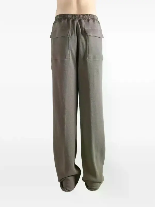Rick Owens Dietrich Drawstring-waist Track Pants - Grey