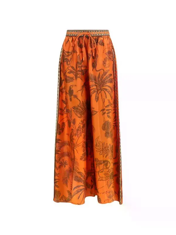 ALEMAIS Printed Palazzo Pants