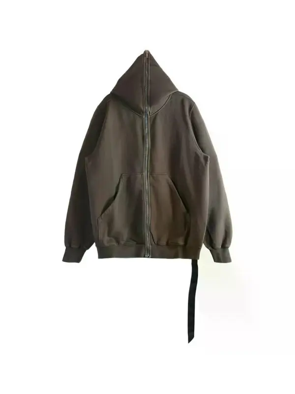 Rick Owens Mountain Zip-up Hoodie - Brown