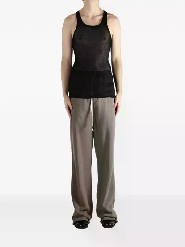 Rick Owens Ribbed-knit Tank Top