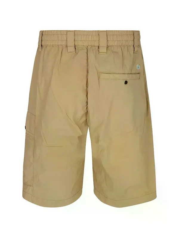 C.P. COMPANY Elasticated Waist Bermuda Shorts - Neutrals