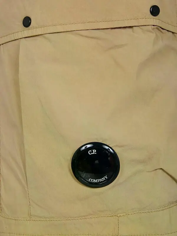C.P. COMPANY Elasticated Waist Bermuda Shorts - Neutrals