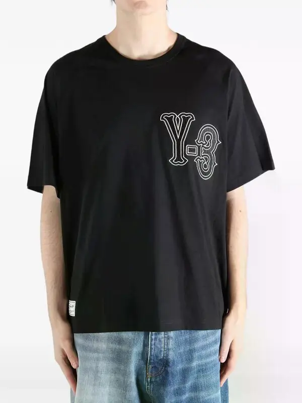 Y3 Elite 5 Print-detail T-shirt