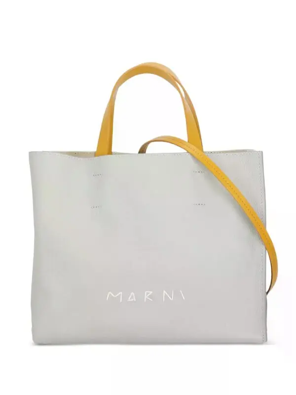 Marni Museo Soft Colourblock Leather Tote