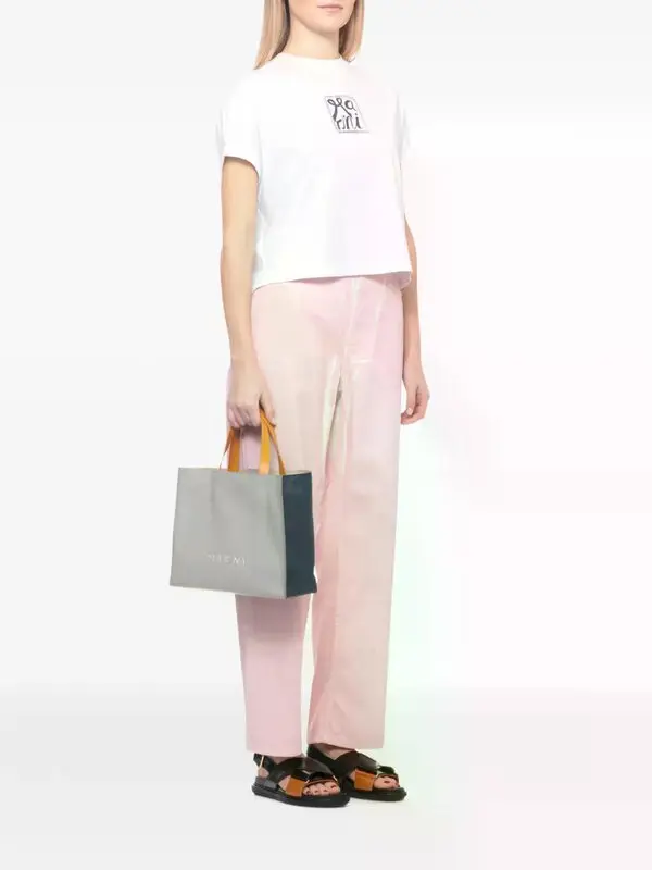 Marni Museo Soft Colourblock Leather Tote