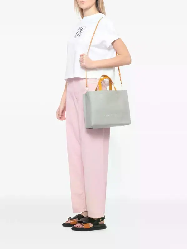 Marni Museo Soft Colourblock Leather Tote