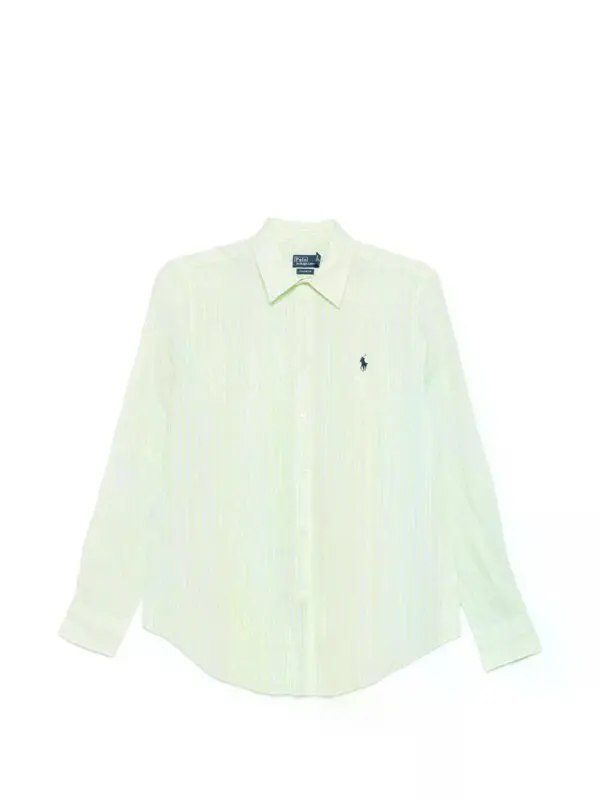 Polo Ralph Lauren Striped Long-sleeve Shirt - Green
