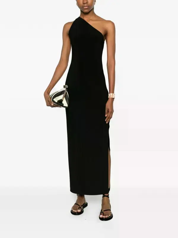 Norma Kamali One-shoulder Maxi Dress