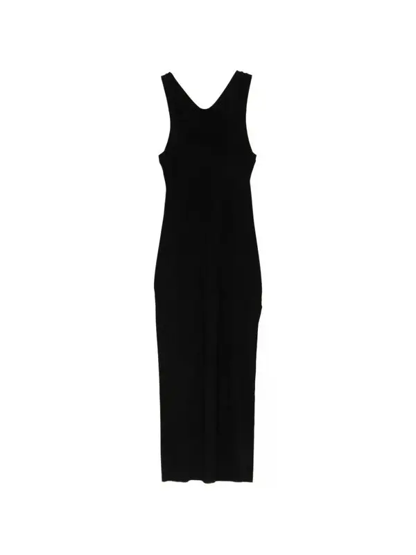 Norma Kamali Racer Long Maxi Dress