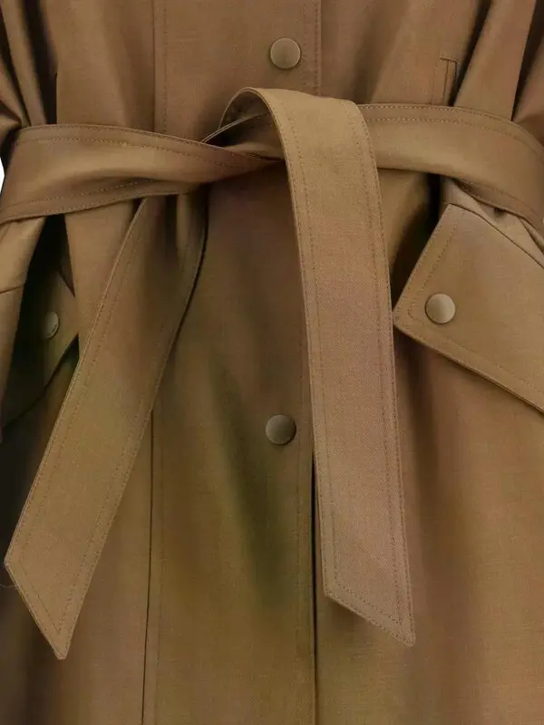 Max Mara Belted Coat - Brown