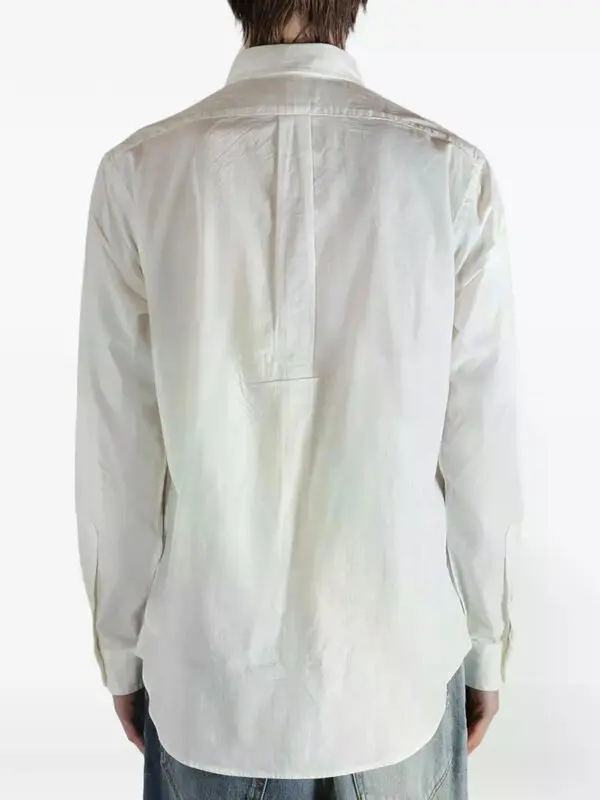 Polo Ralph Lauren Polo Pony-embroidered Chambray Shirt - White