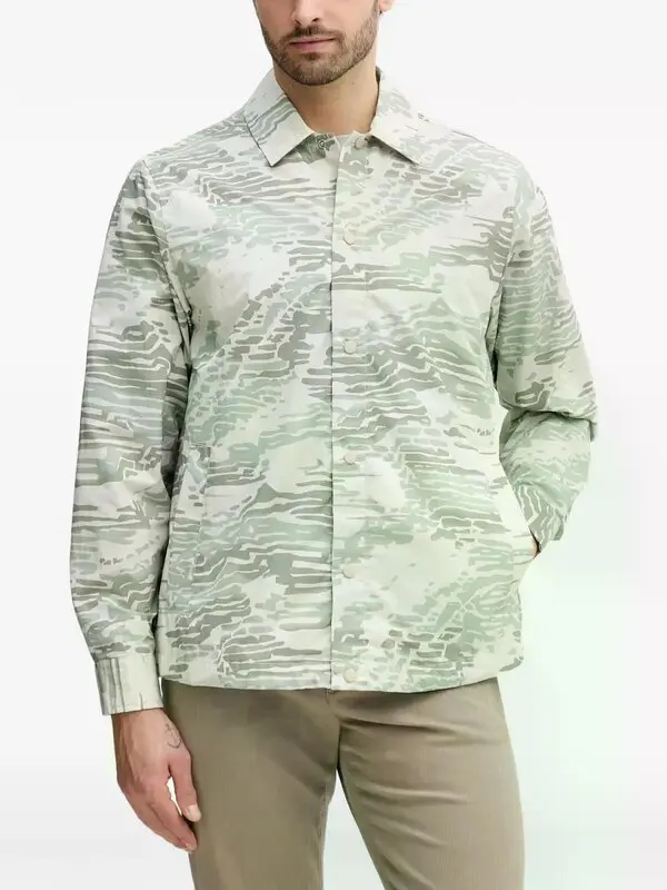BOSS Leldon Patterned Overshirt