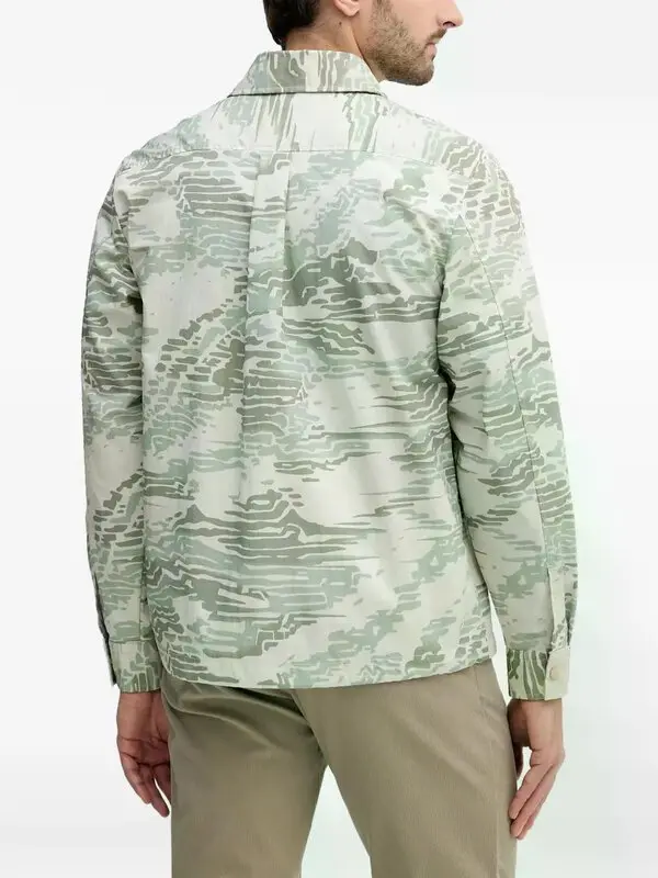 BOSS Leldon Patterned Overshirt