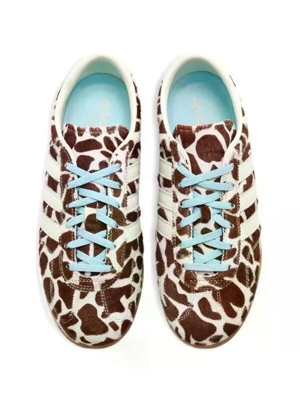 Adidas Gazelle Lo Pro Animal-print Sneakers - Brown