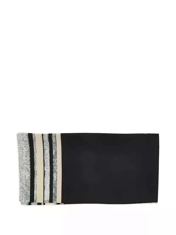 Emporio Armani Silk Scarf - Black