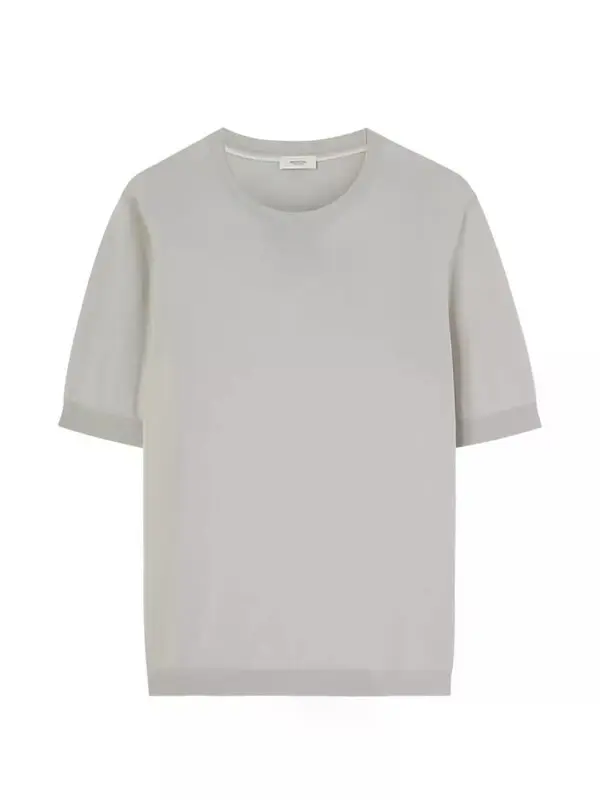 Agnona Crew-neck Knitted T-shirt
