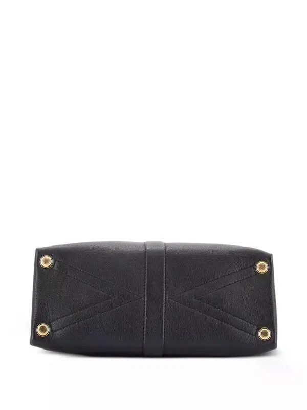 LOUIS VUITTON Rose Des Vents Leather Mm Satchel - Black