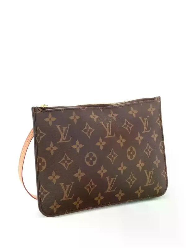 LOUIS VUITTON Neverfull Pochette Monogram Canvas Large Pouch