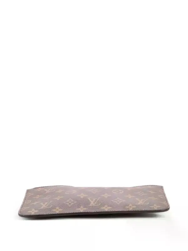 LOUIS VUITTON Neverfull Pochette Monogram Canvas Large Pouch