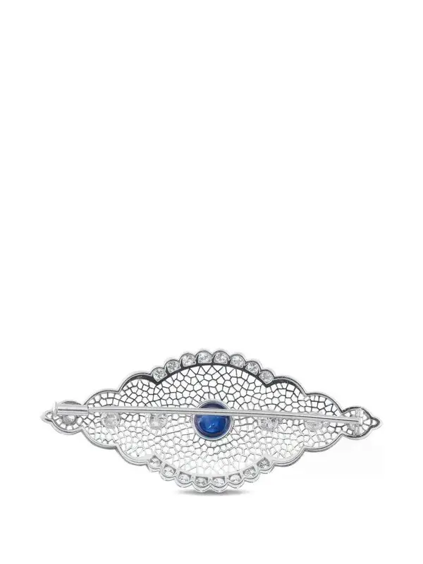 LB EXCLUSIVE Diamond And Sapphire Brooch