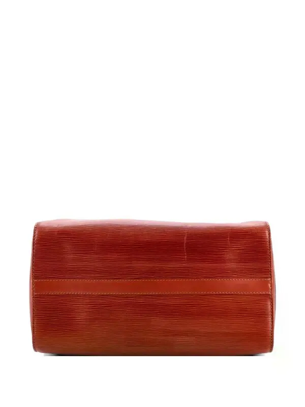 LOUIS VUITTON Speedy Handbag Epi Leather 30 - Brown