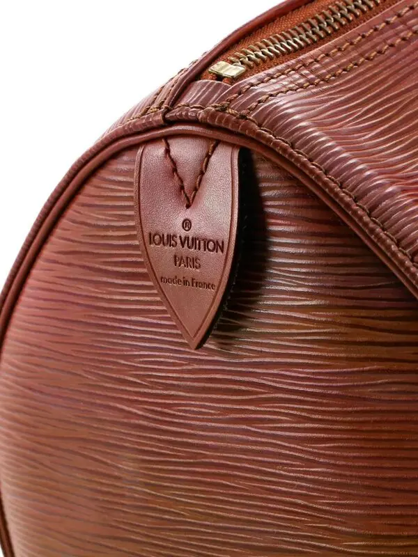 LOUIS VUITTON Speedy Handbag Epi Leather 30 - Brown