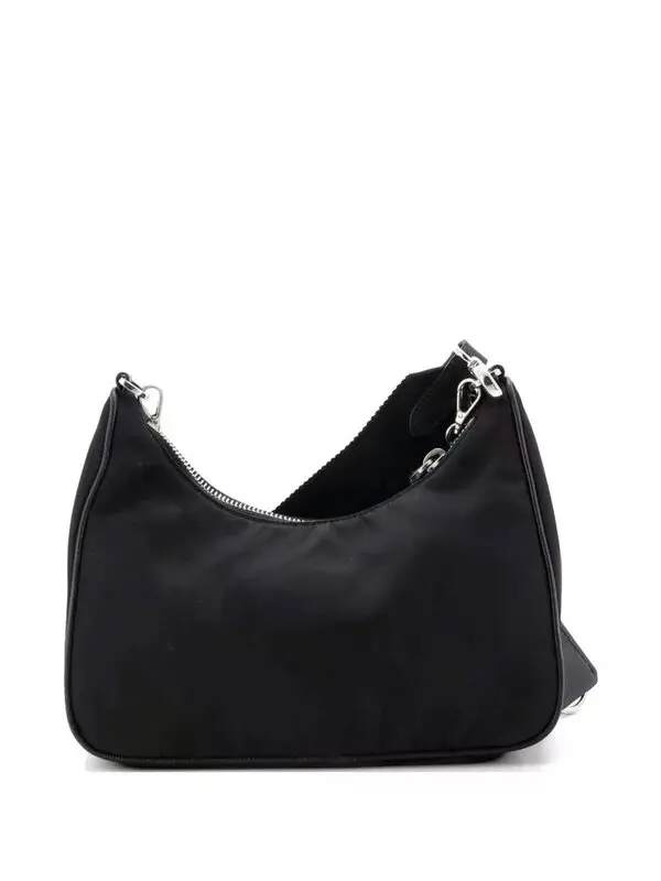 Prada Re-edition 2005 Shoulder Bag Tessuto Small - Black