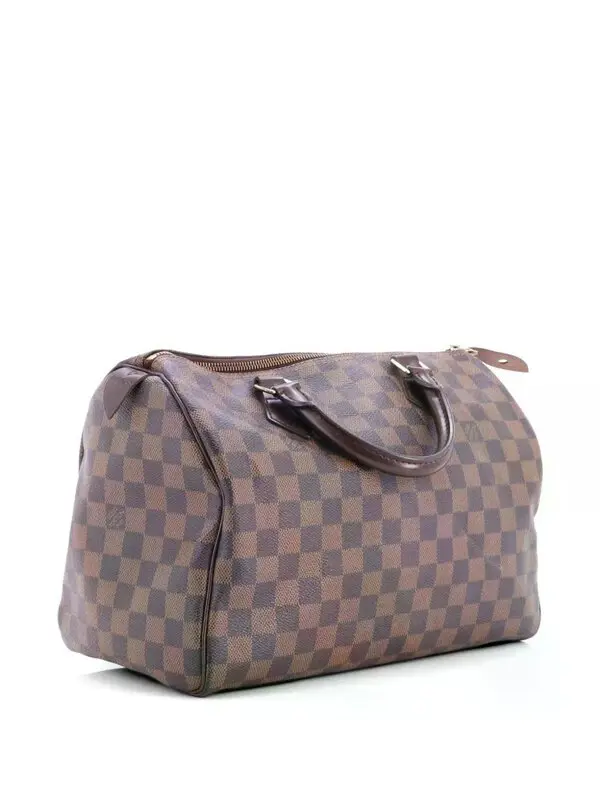 LOUIS VUITTON Speedy Damier 30 Satchel - Brown
