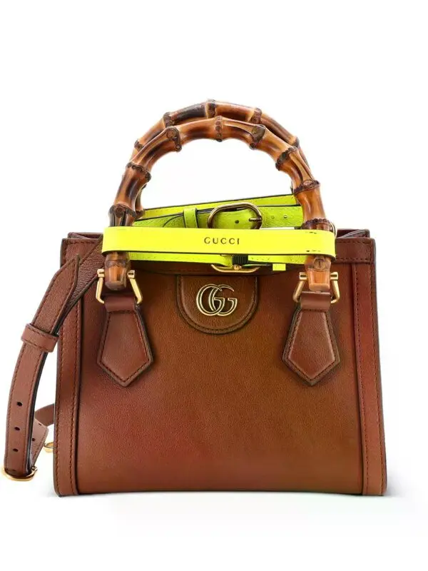 Gucci Diana Mini Bamboo Handle Tote