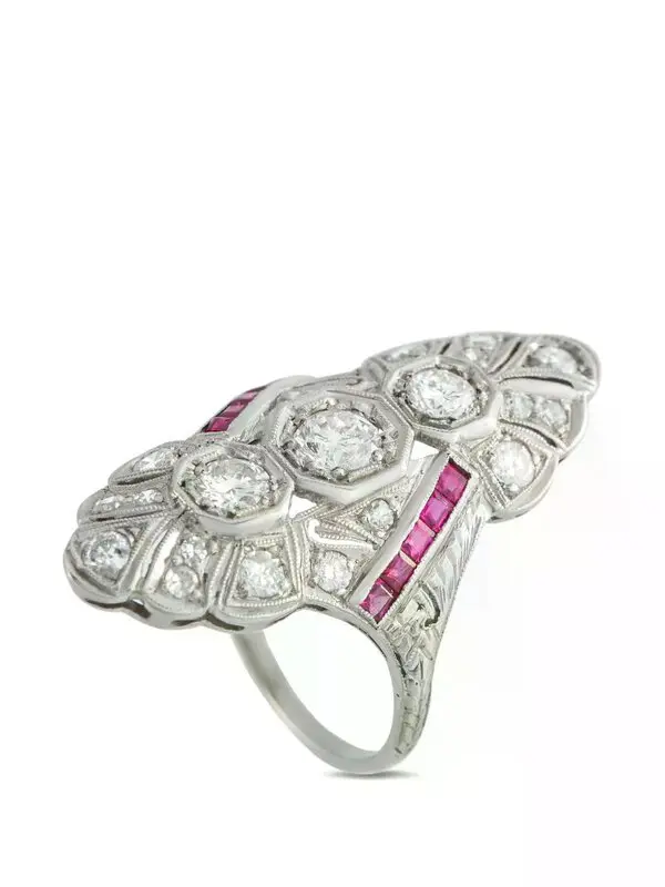 LB EXCLUSIVE Diamond And Ruby Ring