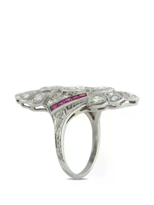 LB EXCLUSIVE Diamond And Ruby Ring